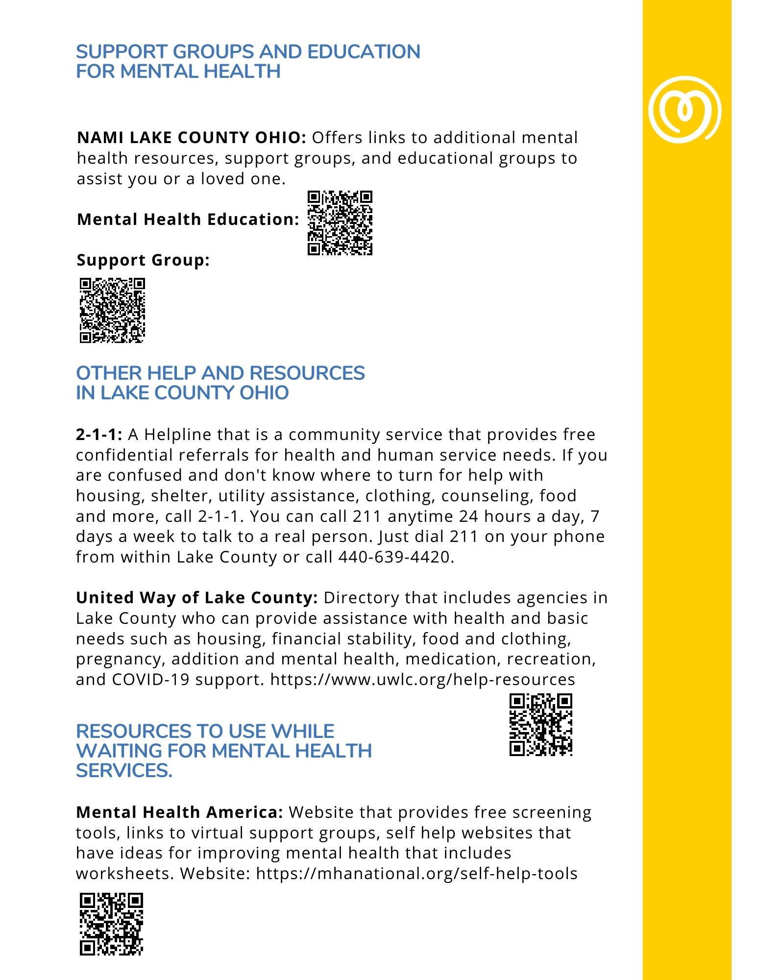 Community Resources - Crossroads Health